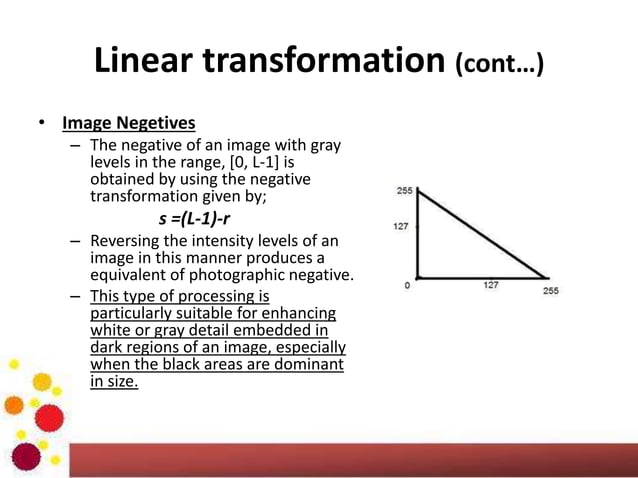 COM2304: Intensity Transformation and Spatial Filtering – I (Intensity ...