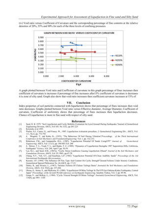 Experimental Approach for Assessment of Liquefaction in Fine Sand and Silty Sand | PDF