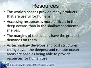 L05 value of oceans | PPTX