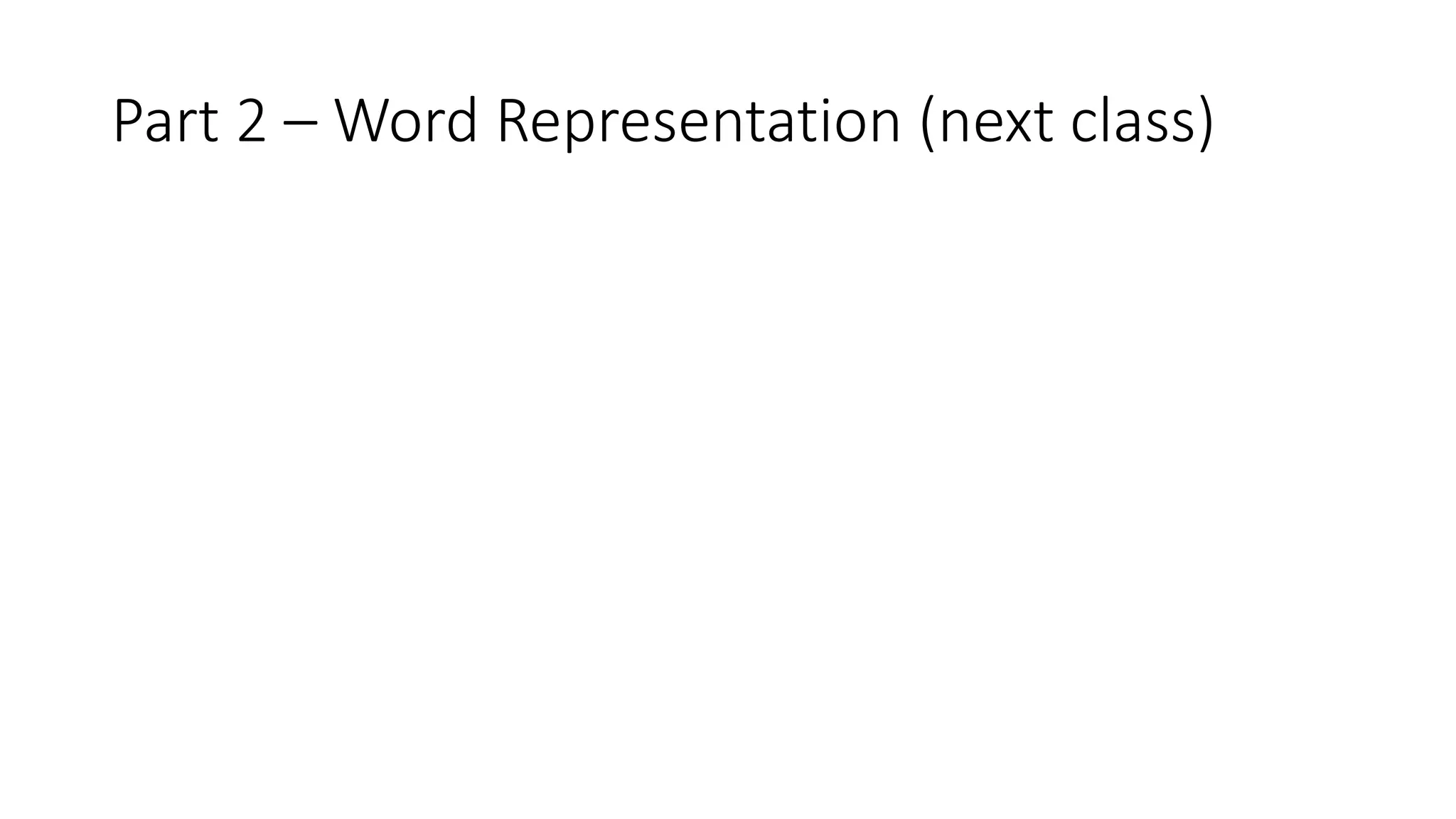 L05 word representation | PDF