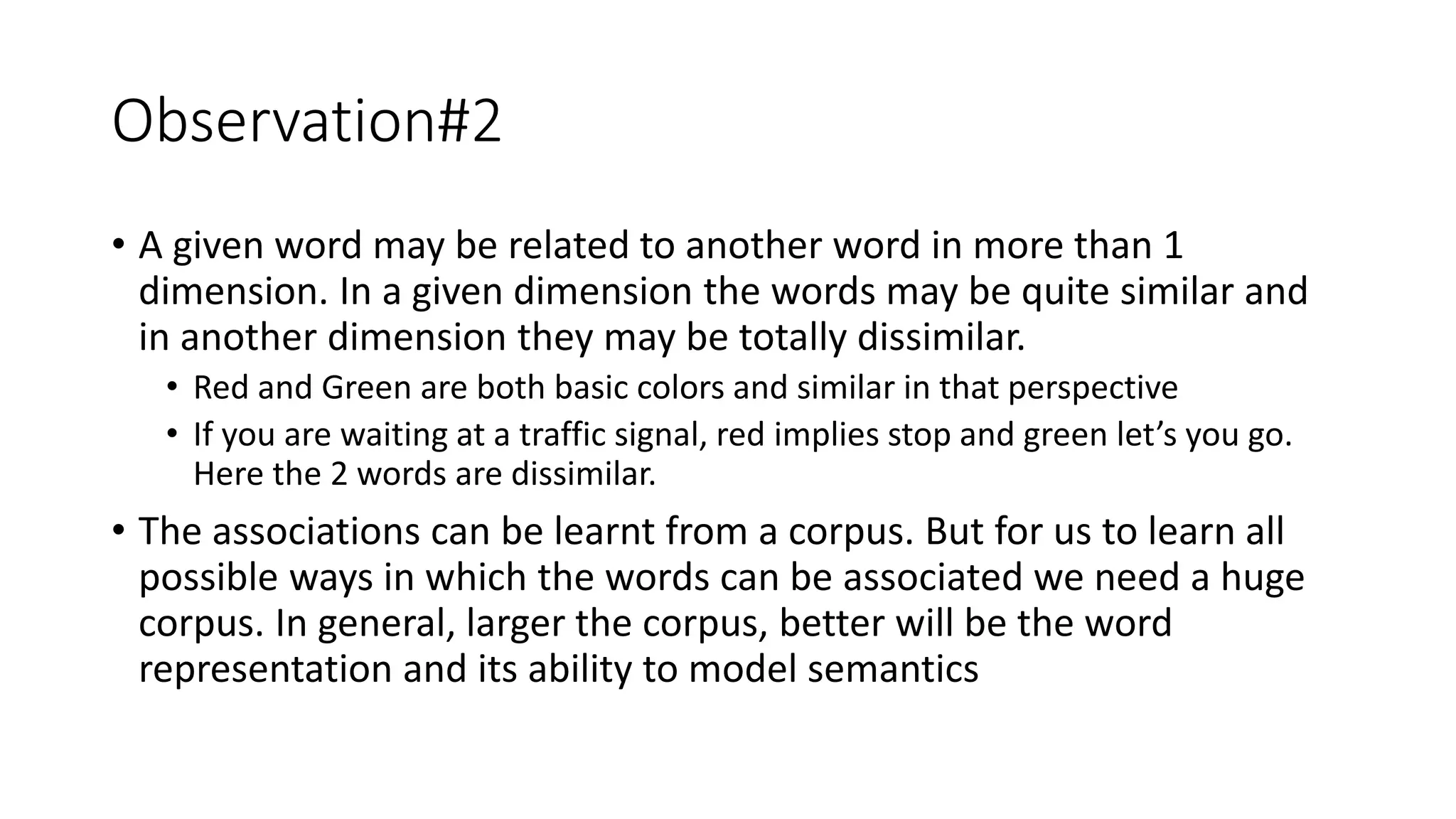 L05 word representation | PDF