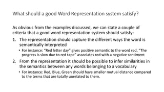 L05 word representation | PDF