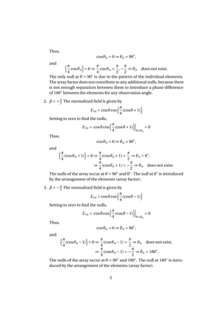 Antenna arrays | PDF | Physics | Science