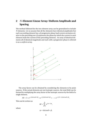 Antenna arrays | PDF | Physics | Science