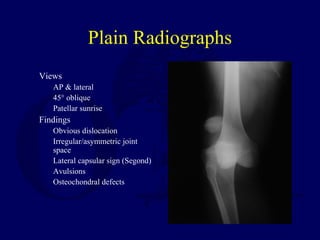 L06 knee dislocations | PPT