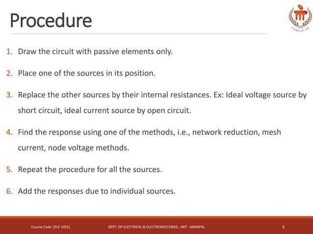Basic Electric Theorem - Superposition _ MPT Theorems.pptx