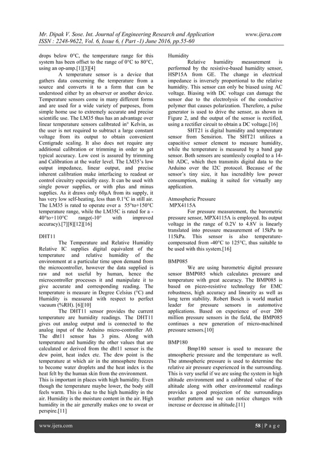Weather Monitoring Station: A Review | PDF