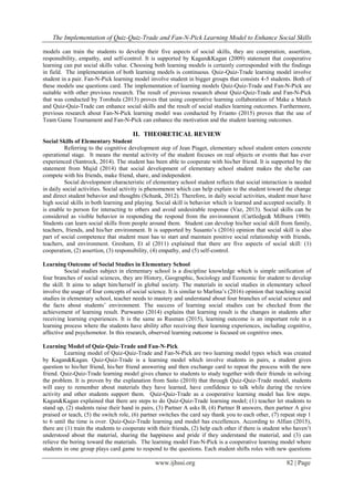 The Implementation of Quiz-Quiz-Trade and Fan-N-Pick Learning Model to ...