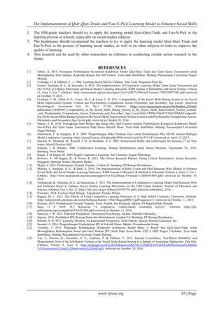 The Implementation of Quiz-Quiz-Trade and Fan-N-Pick Learning Model to ...