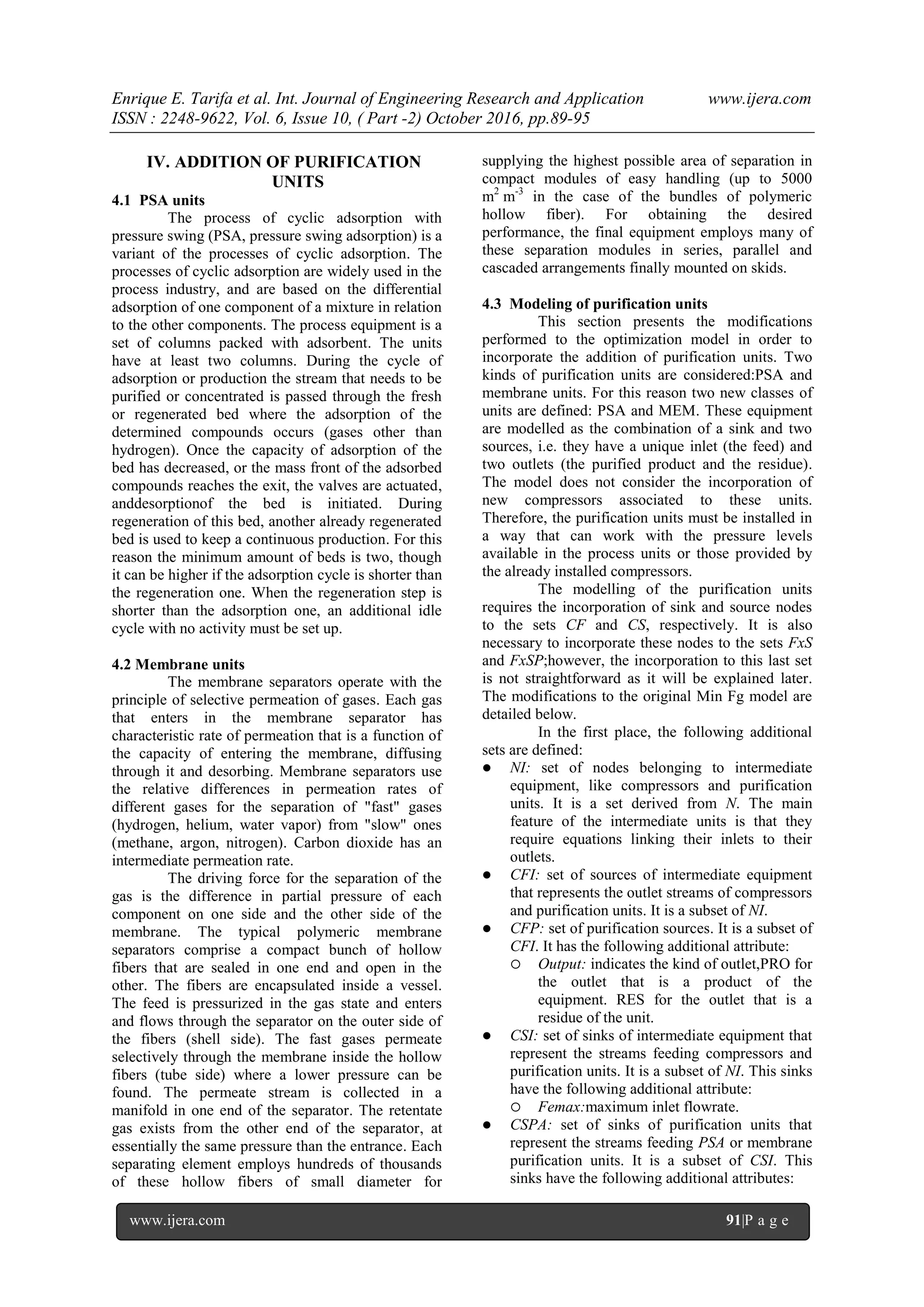 Optimization Model for Refinery Hydrogen Networks Part II | PDF