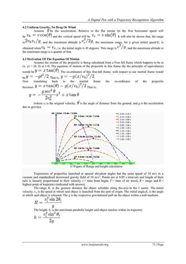 A Digital Pen with a Trajectory Recognition Algorithm | PDF