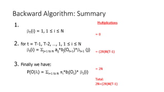 An overview of Hidden Markov Models (HMM) | PDF