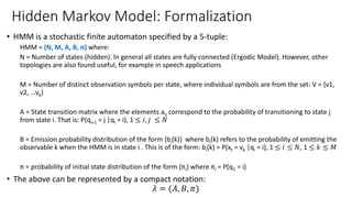 An overview of Hidden Markov Models (HMM) | PDF