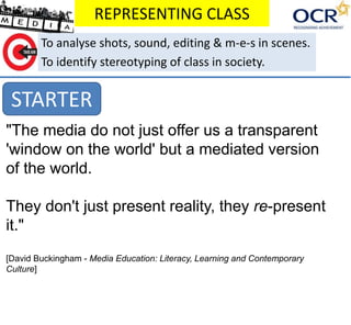 Representation class | PPT