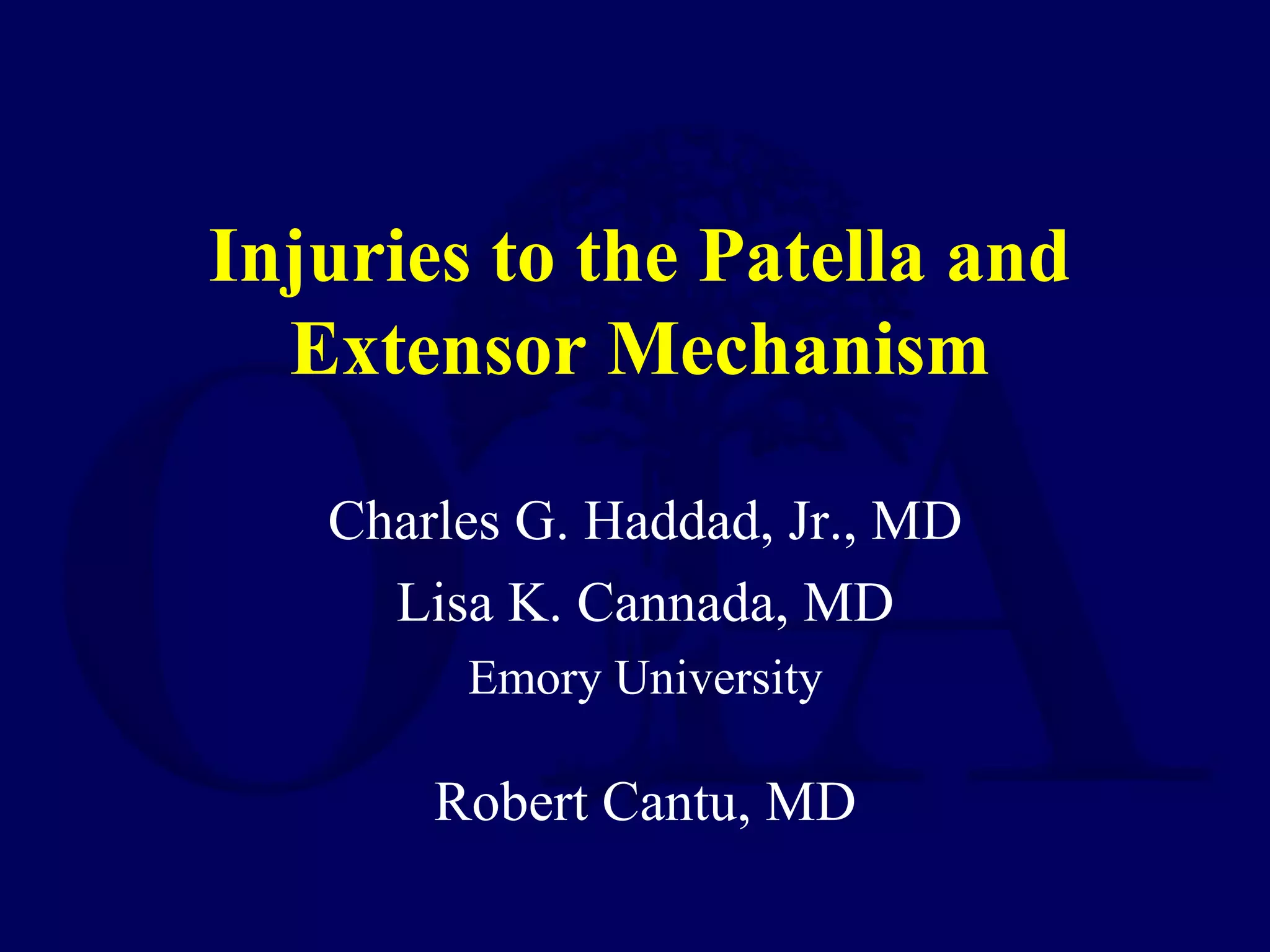 L07 extensor mechnsm injury | PPT