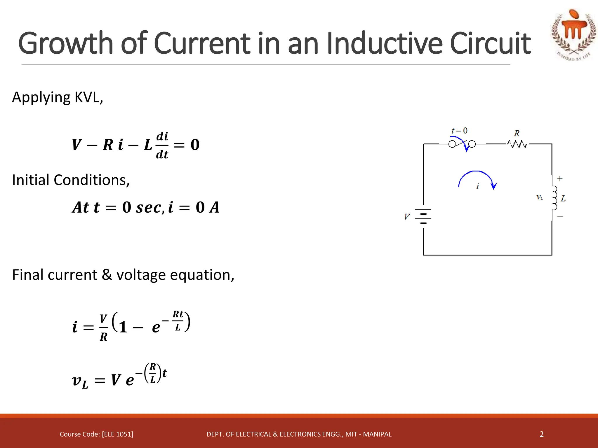 Basic electric theory - RL transient.pptx