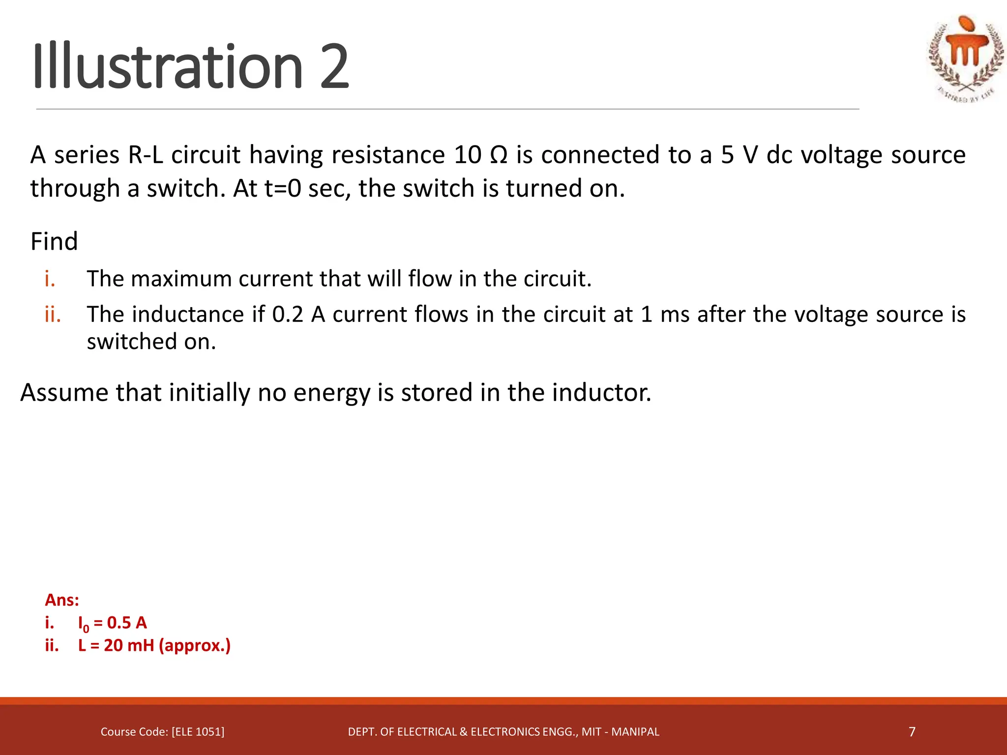 Basic electric theory - RL transient.pptx
