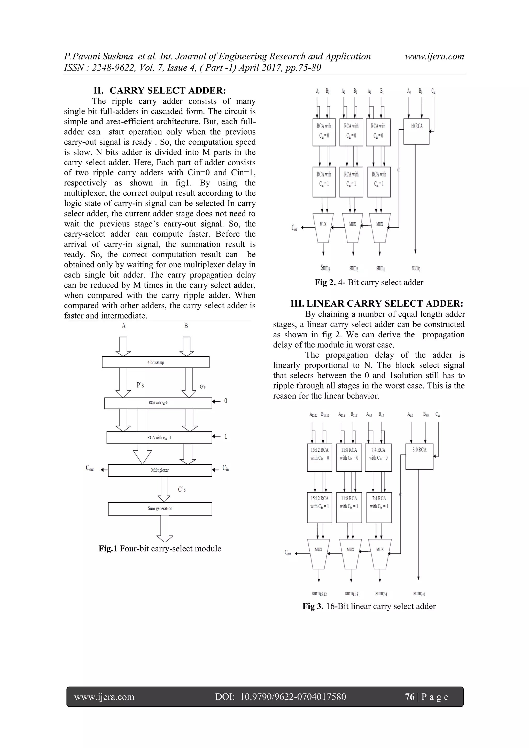High Speed and Area Efficient Booth Multiplier Using SQRT CSLA with Zero Finding Logic | PDF ...