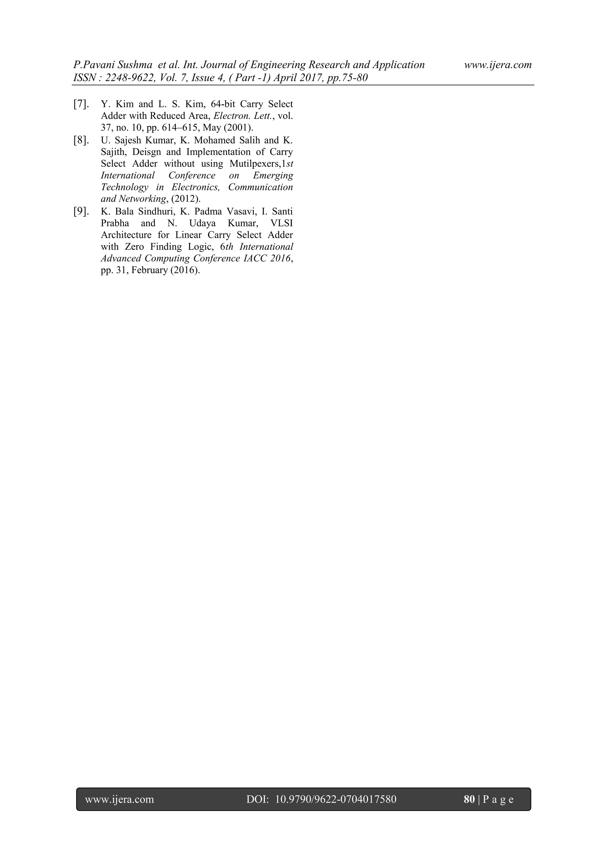 High Speed and Area Efficient Booth Multiplier Using SQRT CSLA with Zero Finding Logic | PDF ...