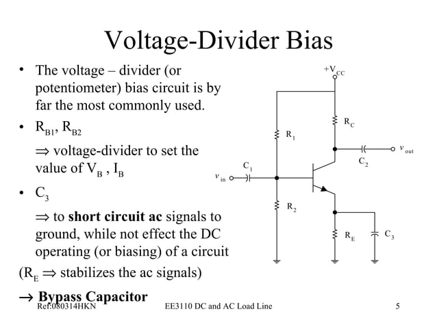 L07 dc and ac load line | PPT | Computer Networking | Computing