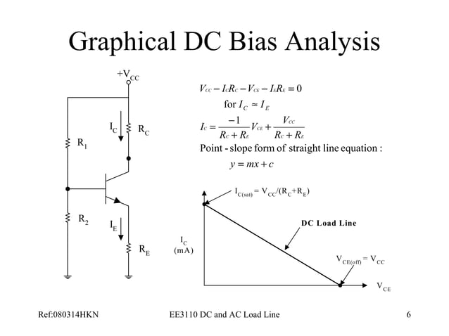 L07 dc and ac load line | PPT | Computer Networking | Computing
