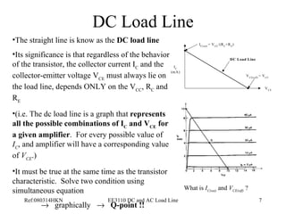 L07 dc and ac load line | PPT
