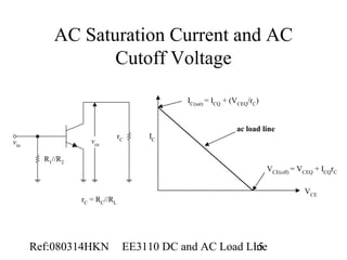 L07 dc and ac load line | PPT