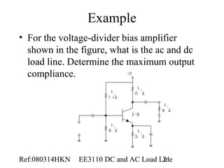 L07 dc and ac load line | PPT