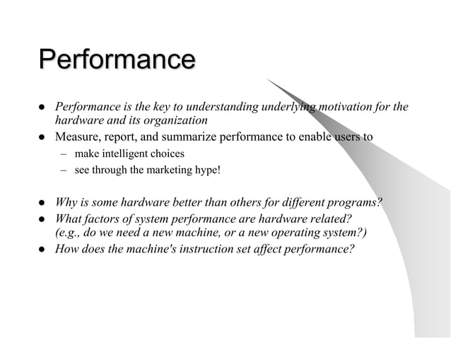 L07_performance and cost in advanced hardware- computer architecture.pptx