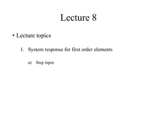 Lecture 08 of Agricultural instrumentation | PPTX