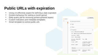 Javascript API based customizations for improving your Alfresco experience | PPT