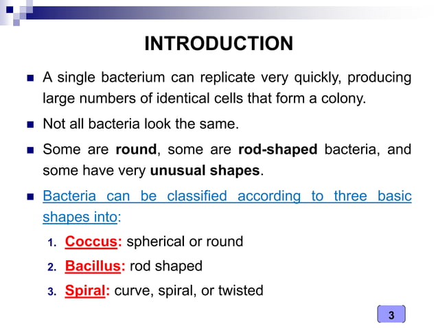 Medical Microbiology Laboratory (bacterial shapes, arrangement and staining techniques) | PDF
