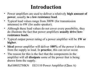 L08 power amplifier (class a) | PPT