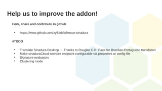 Sinadura ECM - Protocol-based signatures for Alfresco 5 | PPT