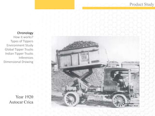 Redesign of tipper truck | PPTX