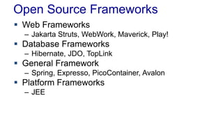 L09 Frameworks | PPTX | Programming Languages | Computing