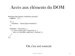 Introduction à Marionette | PDF