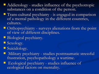 lecture psychiatry | PPT