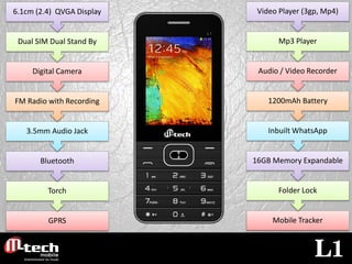 MTECH MOBILE L1 | PDF