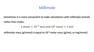 analytical chemistry: introduction | PPTX