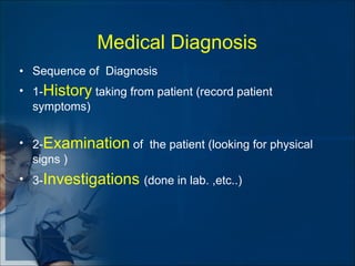 L1.introduction to medical diagnosis | PDF