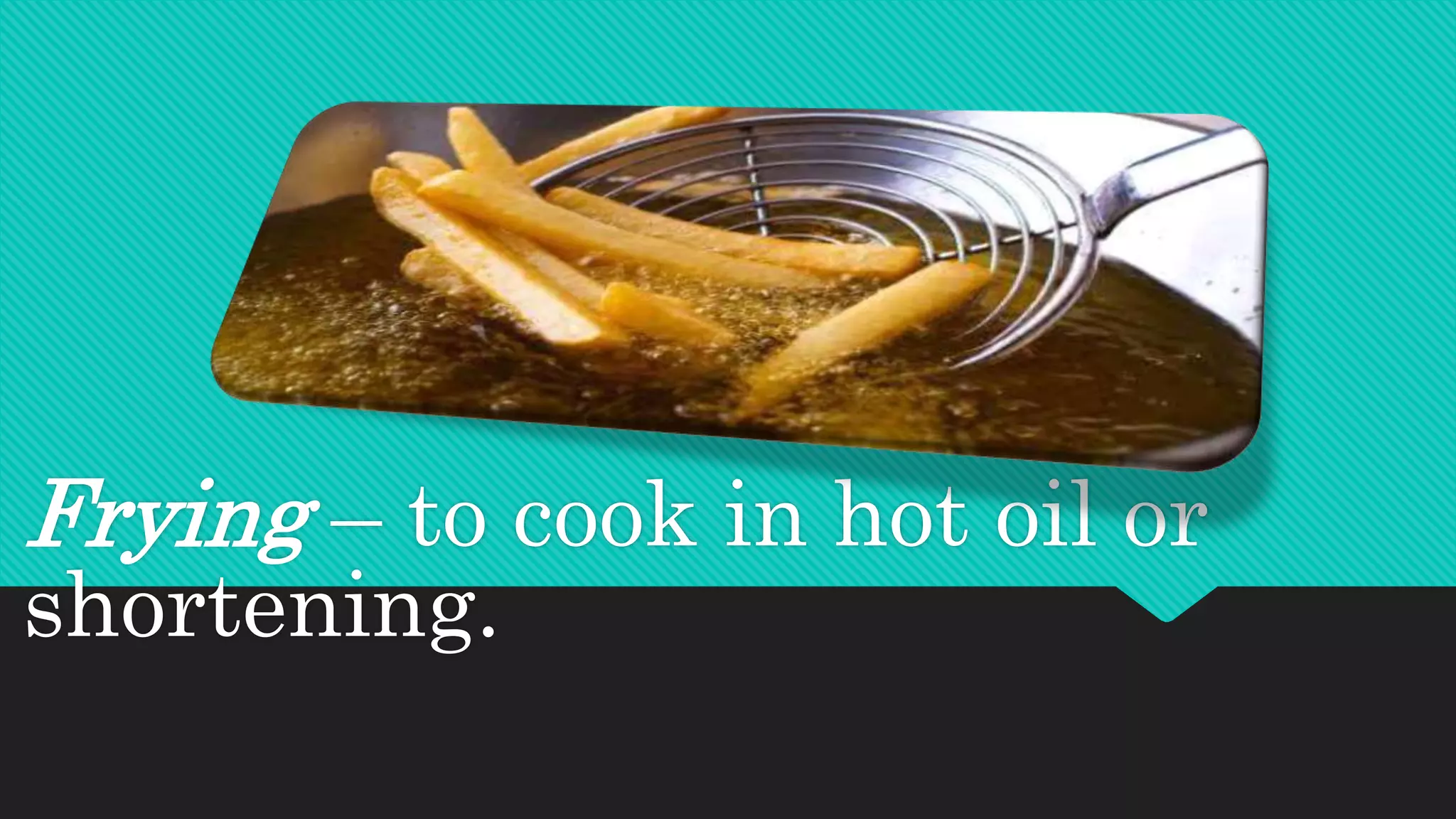 Preparation and Cooking of Food | PPTX