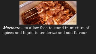 Preparation and Cooking of Food | PPTX