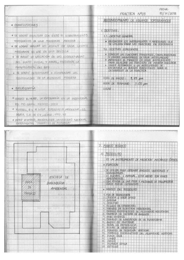 Libreta de Topografía - UNT(Parte1) | PDF