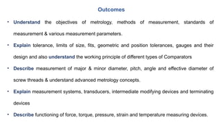 measurement and metrology for different .pptx
