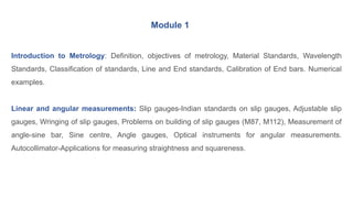measurement and metrology for different .pptx