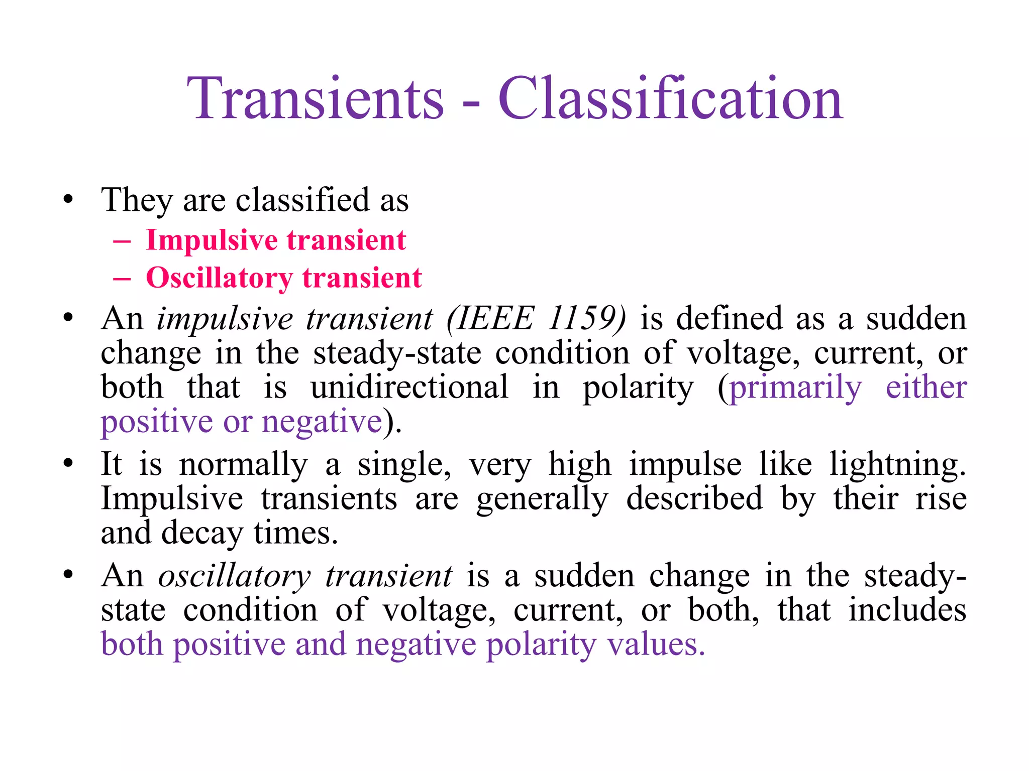 Introduction to Power Quality Problems | PDF
