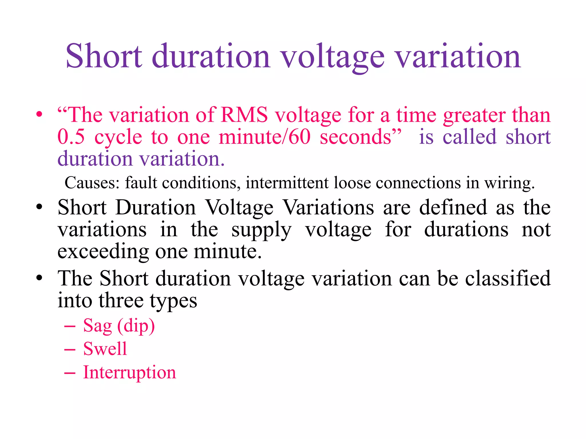 Introduction to Power Quality Problems | PDF
