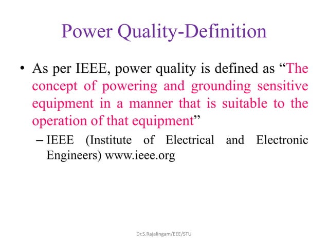 Introduction to Power Quality Problems | PDF | Consumer Electronics | Technology & Computing