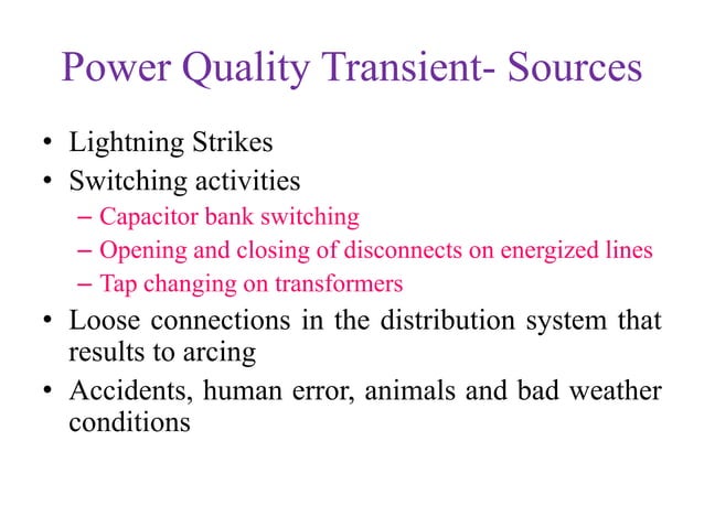 Introduction to Power Quality Problems | PDF | Consumer Electronics | Technology & Computing
